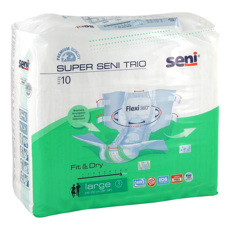 Super Seni Trio Größe 3 large 10 St online bei Pharmeo kaufen