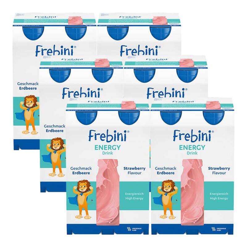 Frebini Energy Drink Erdbeere Trinkflasche 6X4X200 ml online bei ...
