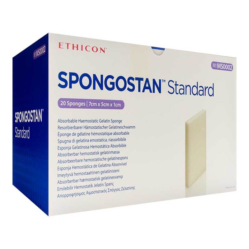 Spongostan standard 70x50x10 mm Schwämme 20 St online bei Pharmeo kaufen