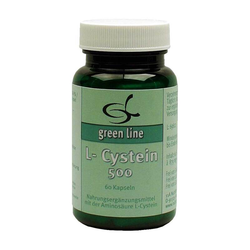 L-Cystein 500 Kapseln 60 St online bei Pharmeo kaufen