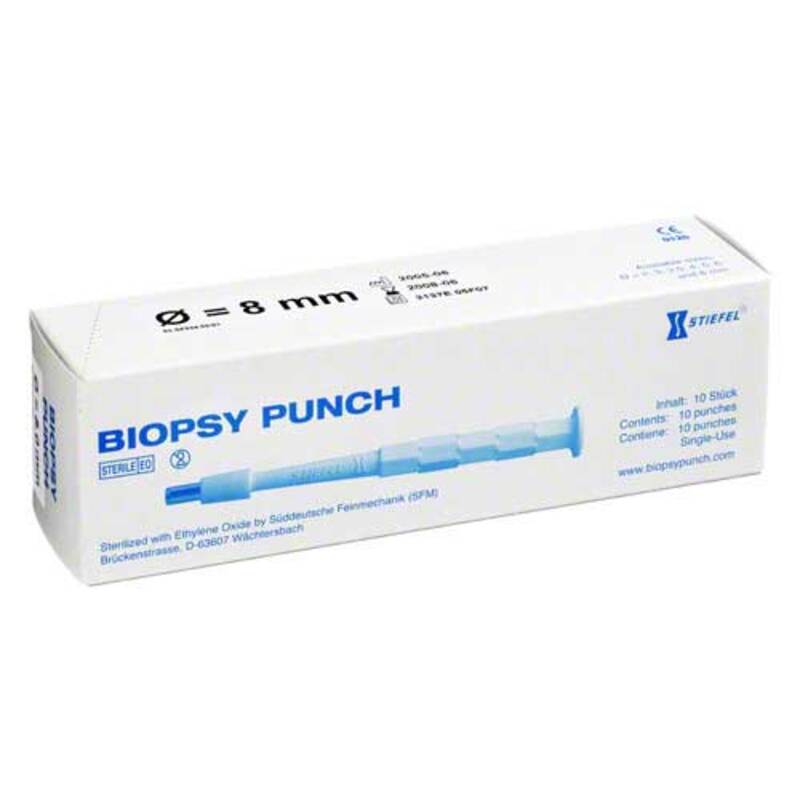 Biopsy Punch 8 mm 10 St online bei Pharmeo kaufen