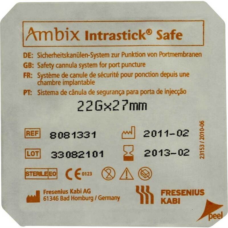 Ambix Intrastick Safe 22 Gx27 mm 1 St online bei Pharmeo kaufen