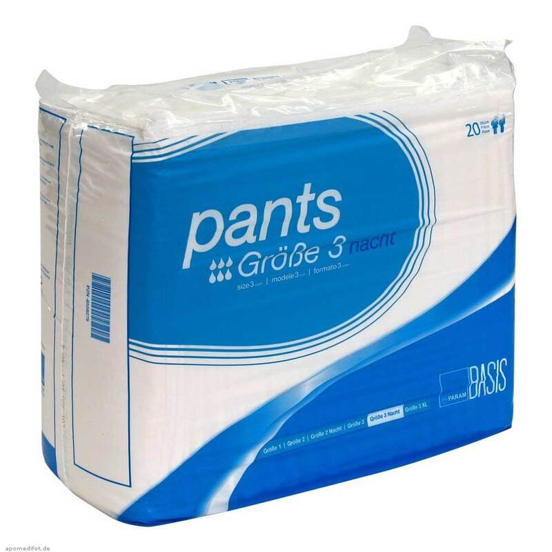 Param Pants Basis Nacht Größe 3 20 St online bei Pharmeo kaufen