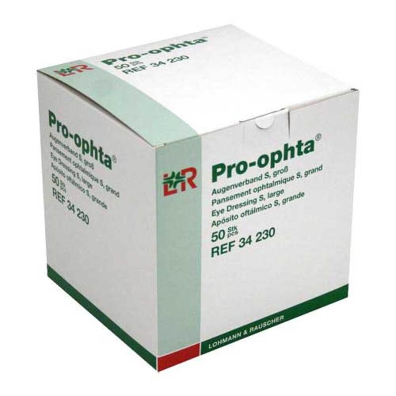 Pro Ophta Augenverband S groß 34230 50 St online bei Pharmeo kaufen