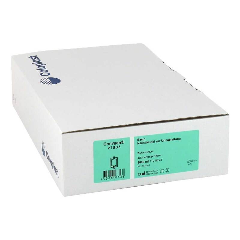 Conveen Basic Bettbeutel 2l 21803 100cm Schlauch 10 St online bei ...