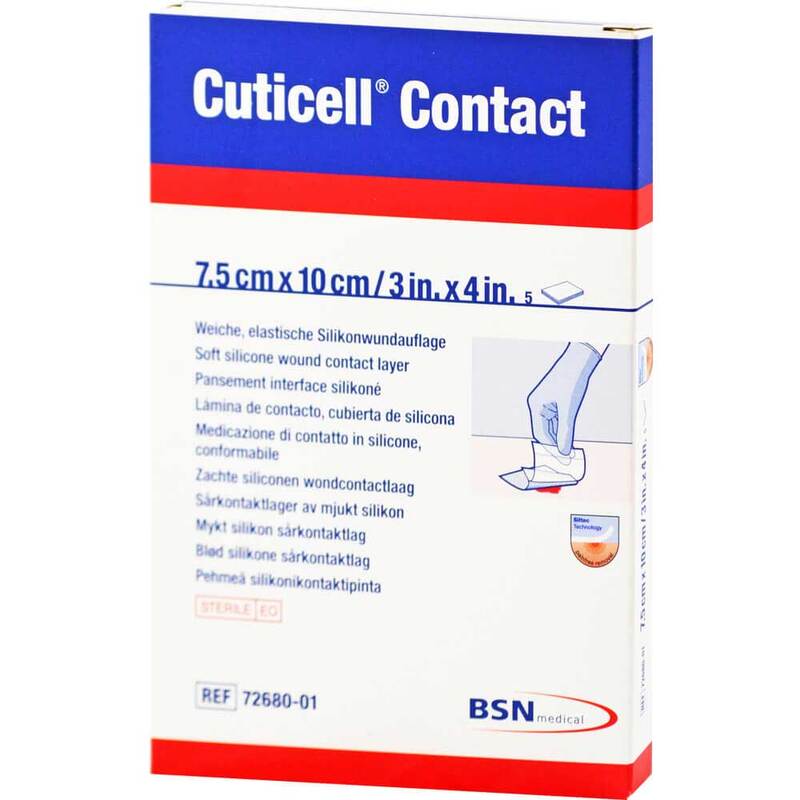 Cuticell Contact 7,5x10 cm Verband 5 St online bei Pharmeo kaufen