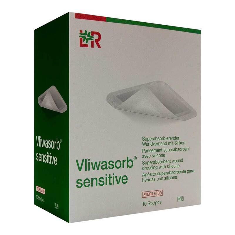 Vliwasorb sensitive 10x20 cm superabsorb.Wundverband 10 St online bei ...