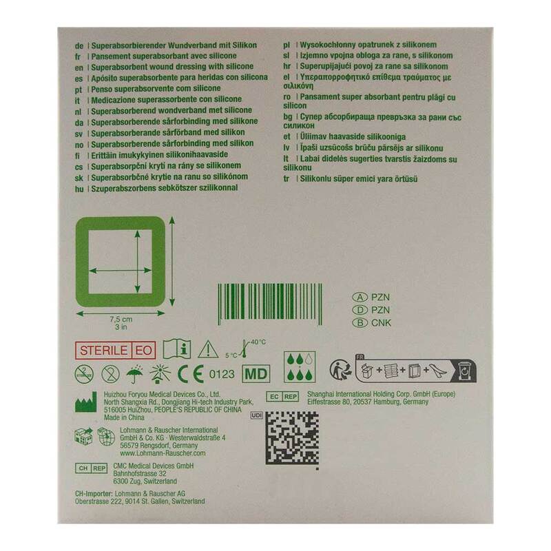 Vliwasorb sensitive 10x20 cm superabsorb.Wundverband 10 St online bei ...