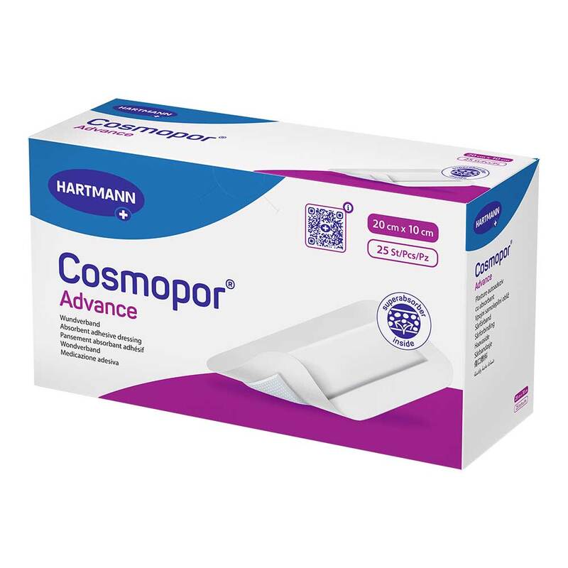 Cosmopor Advance Wundverband 10x20 cm 25 St online bei Pharmeo kaufen