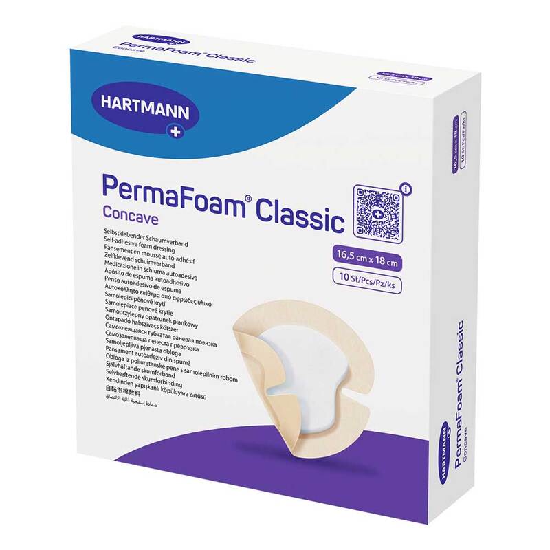 Permafoam classic Concave Schaumverband 16,5x18 cm 10 St online bei ...