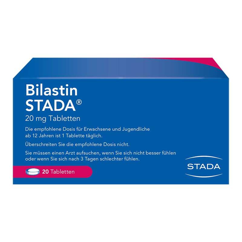 Bilastin STADA 20 mg Tabletten 20 St online bei Pharmeo kaufen