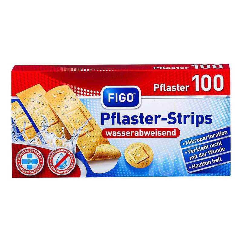 Figo Pflasterstrips wasserabweisend standard 100 St online bei Pharmeo ...