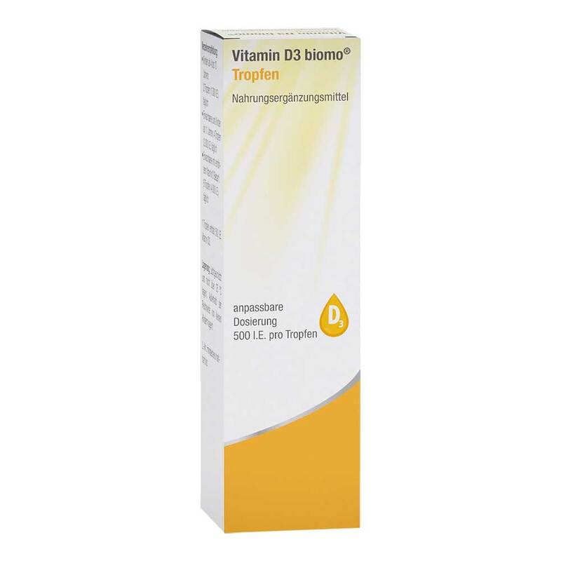 Vitamin D3 Biomo Tropfen 10 ml online bei Pharmeo kaufen
